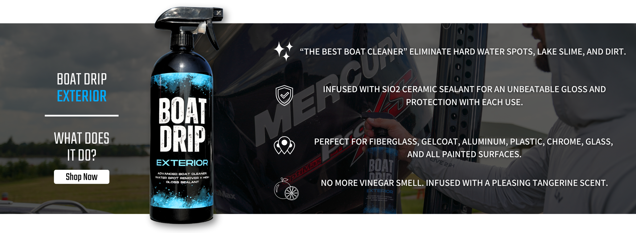 BOAT DRIP - Boat Detailing Products + Water Spot Removers